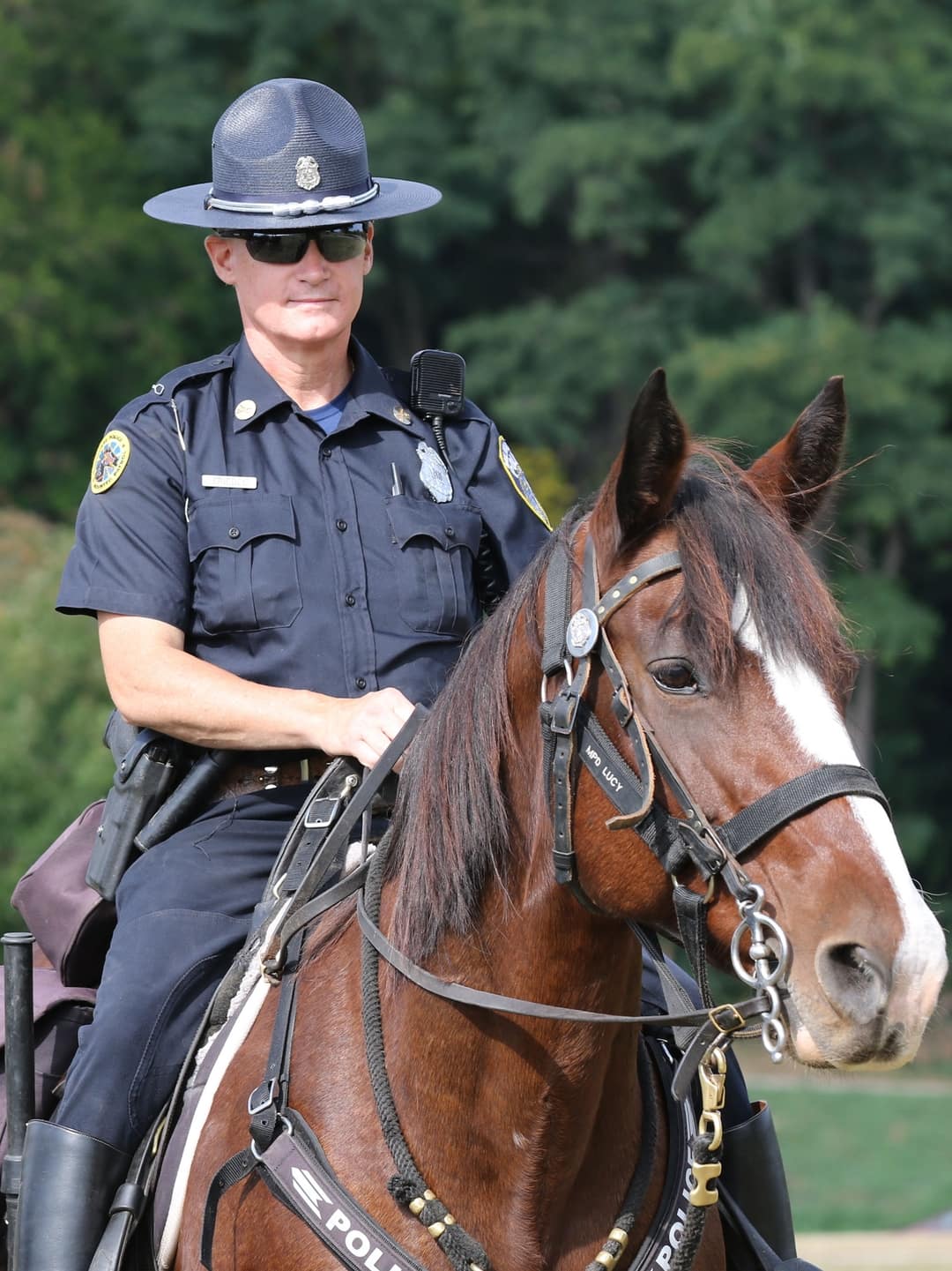The Milwaukee Police Mounted Patrol Unit