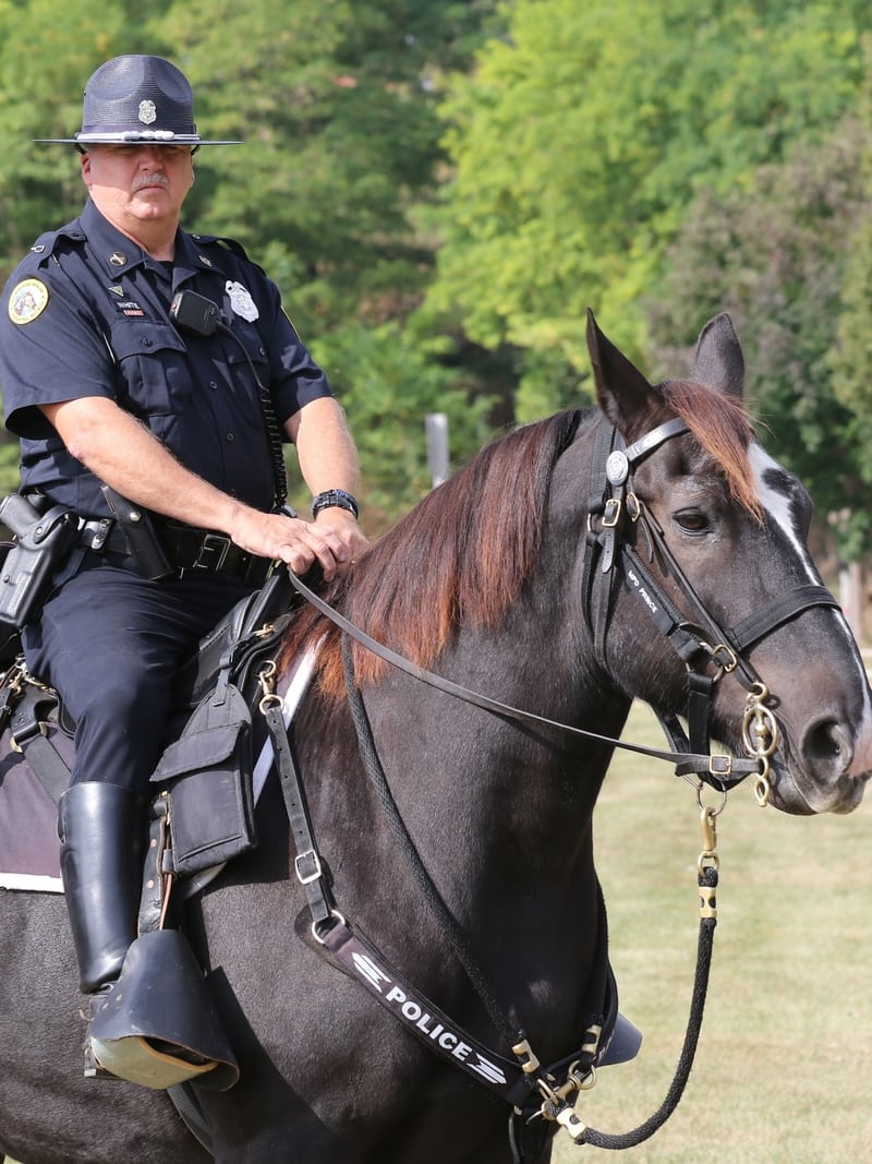The Milwaukee Police Mounted Patrol Unit