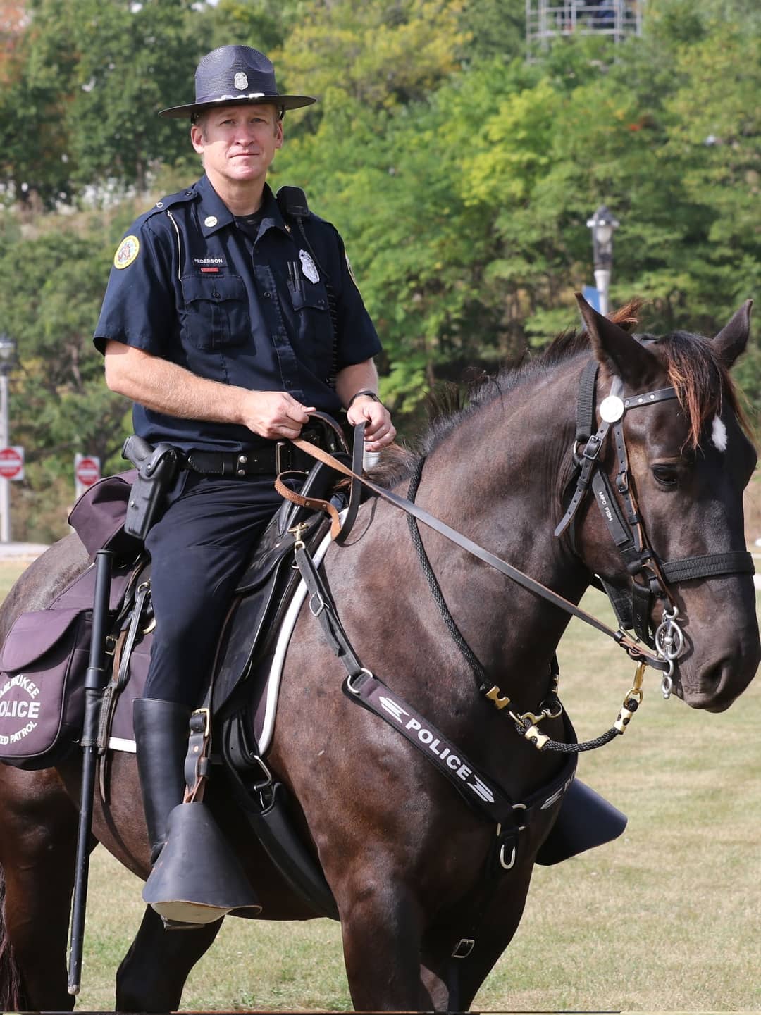 The Milwaukee Police Mounted Patrol Unit