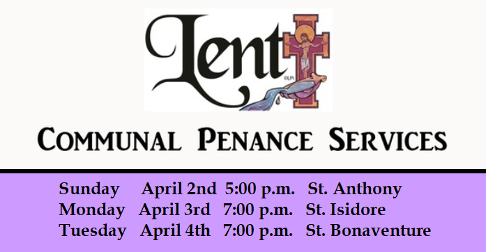 Penance Service