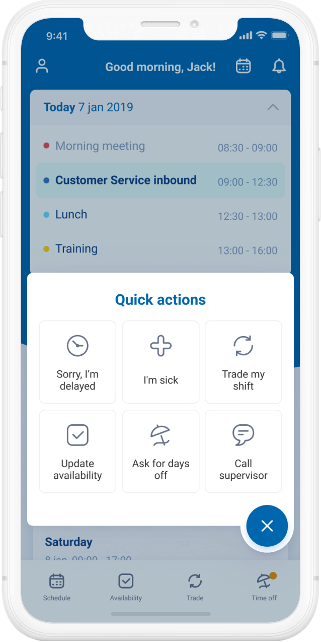 WFM Buddy App - Genesys WFM features made Easy