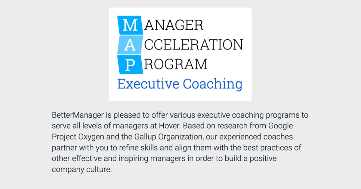 BetterManager | Manager Acceleration Program for Hover