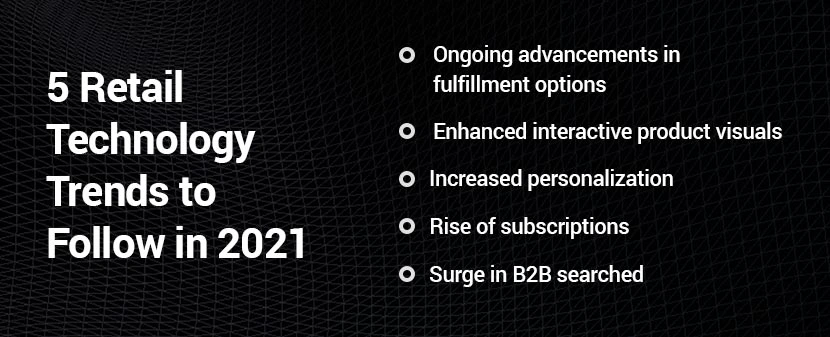 The Top 5 Retail Technology Trends to Follow in 2021