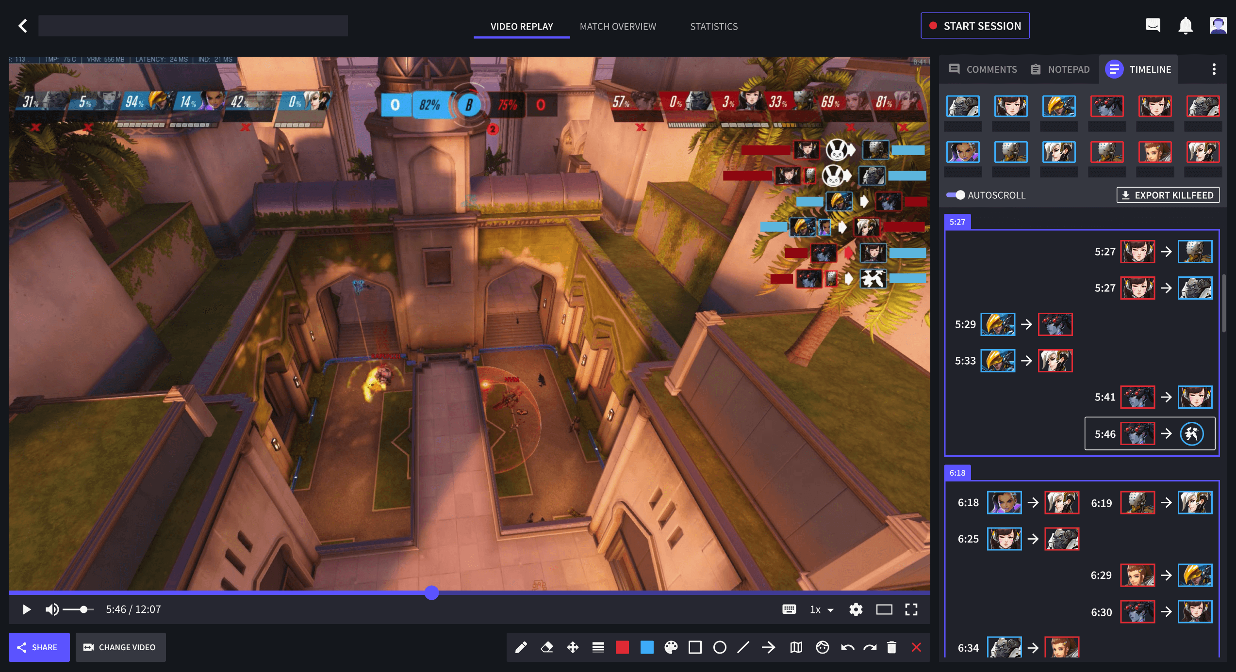 Insights.gg - Collaboration hub for game reviews and coaching