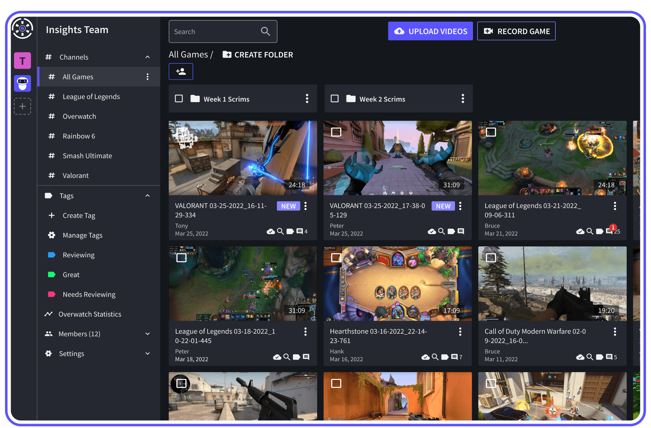 Insights.GG - Collaborative Hub