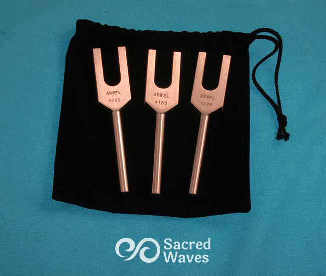 Angel Tuners w/Mallet | Tuning Forks | Sacred Waves