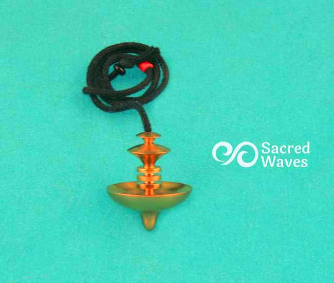 Mer-Isis Small Brass Pendulum | Pendulums | Sacred Waves