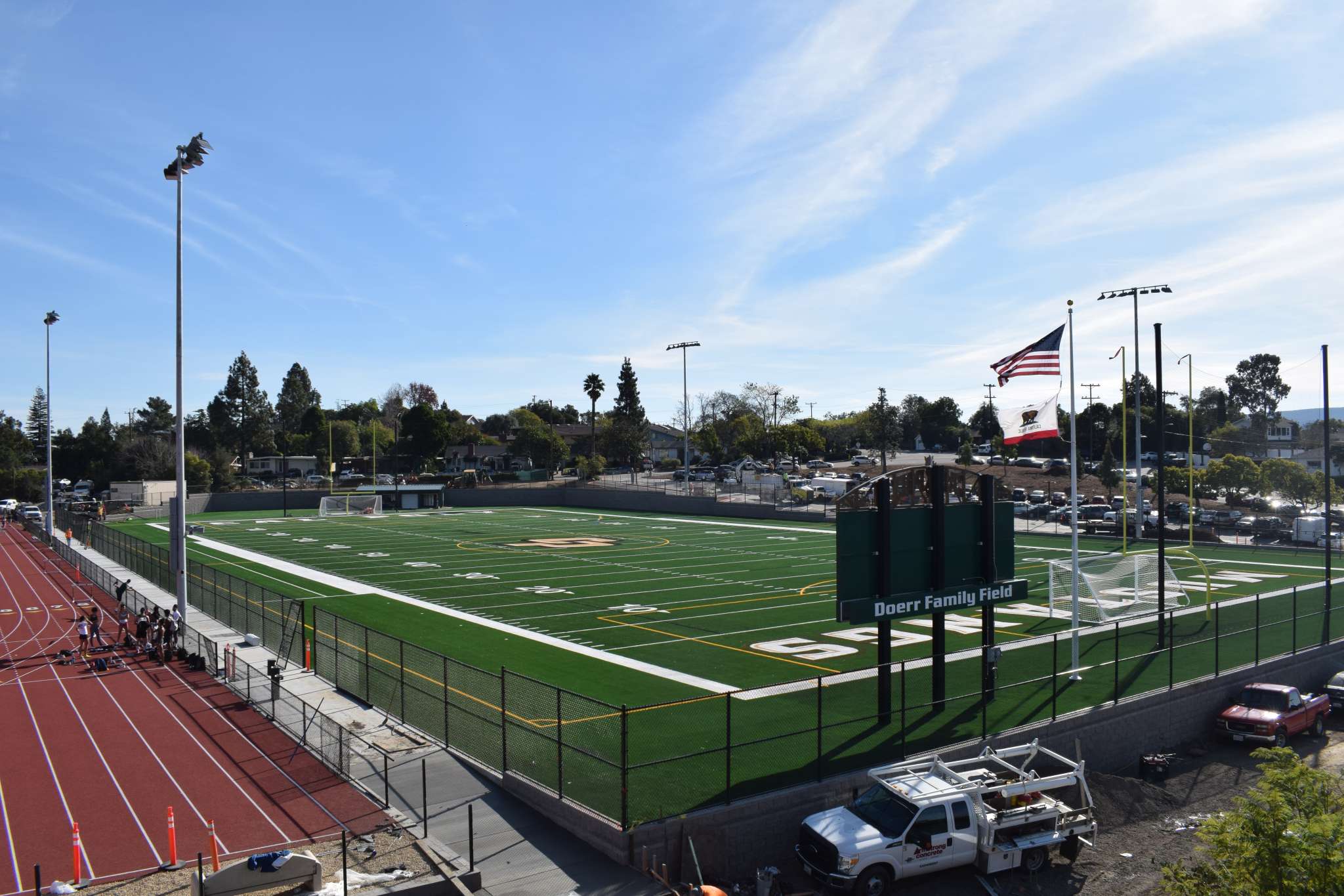 Doerr Family Field | Byrom-Davey Construction Company