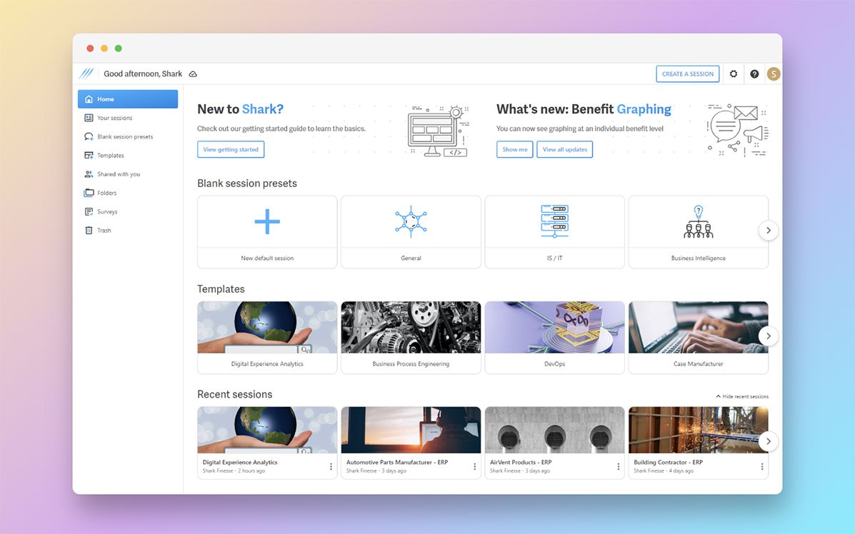 Revamped UI and Theme Enhancements | Shark Finesse