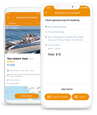 Renting Boats - iOS and Android Booking App Development - Case Study