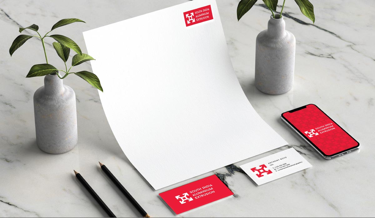 South India Aluminium Extrusion Logo Design