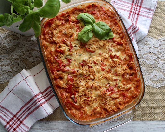 Juustoinen spelttipastavuoka - Birkkalan reseptit