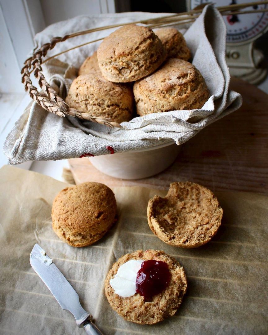 Täysjyväiset speltti-skonssit - Birkkalan reseptit