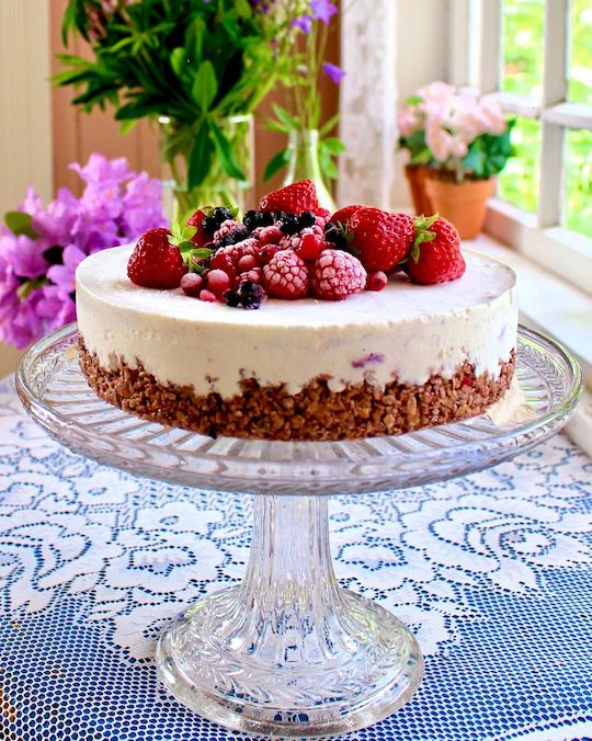 Jäätelö-spelttimyslikakku - Birkkalan reseptit