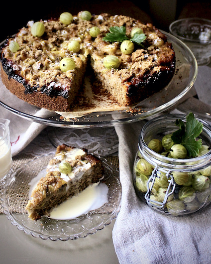 Karviaispiirakka täysjyväspeltistä - Birkkalan reseptit