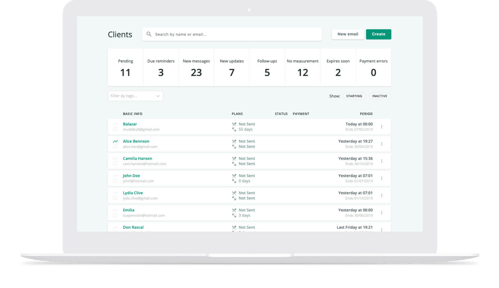 Lenus - Helping fitness coaches succeed