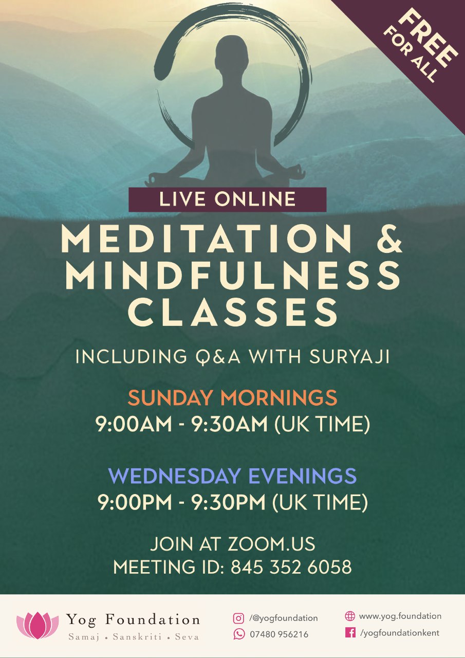 Mindfulness & Meditation | Activities - Yog Foundation