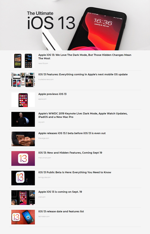 elink | Newsletter Creator, Web Page Builder, Bookmarker