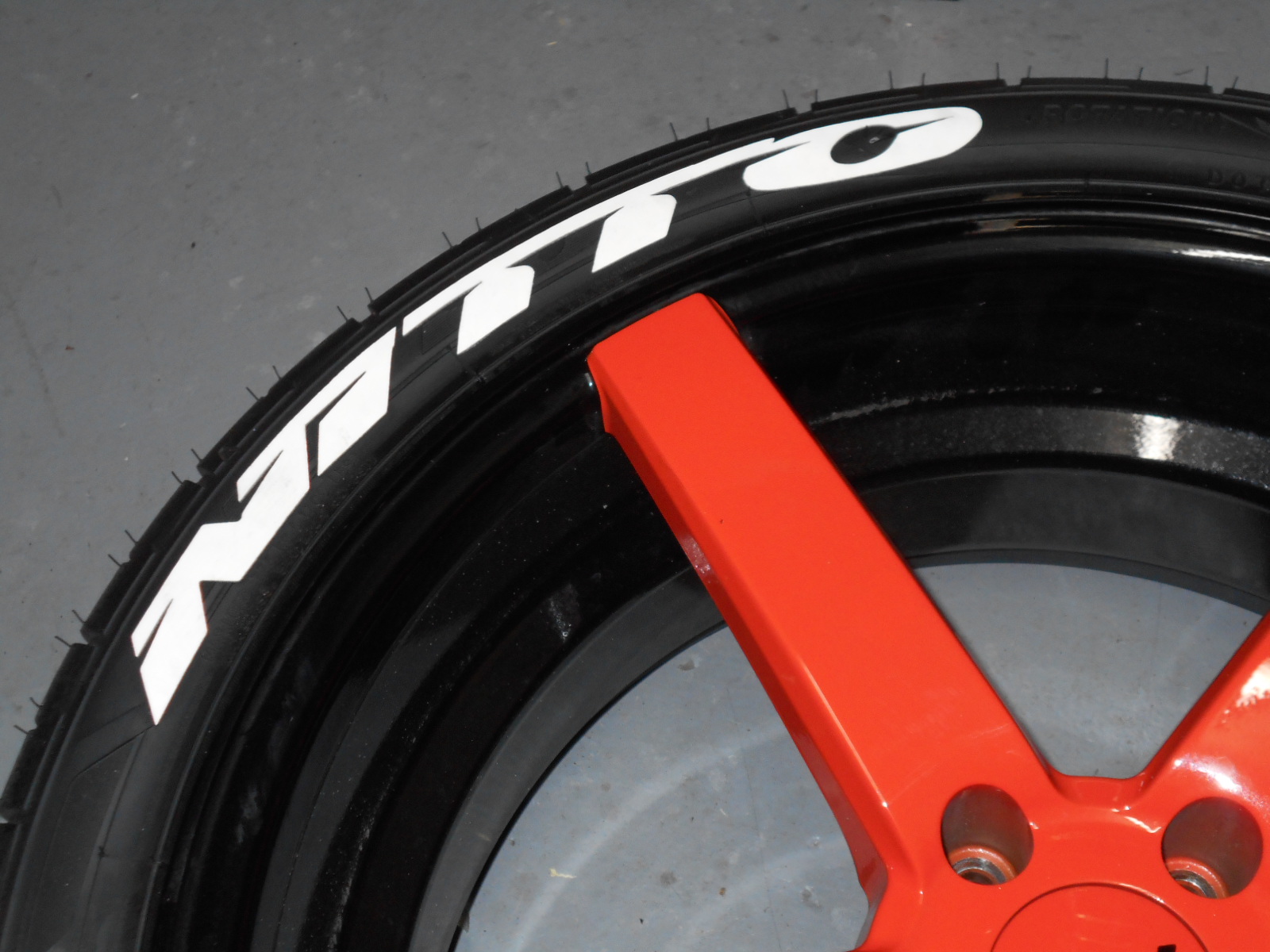 TIRE BLING Installing some tire bling with Tredwear’s tire graphics