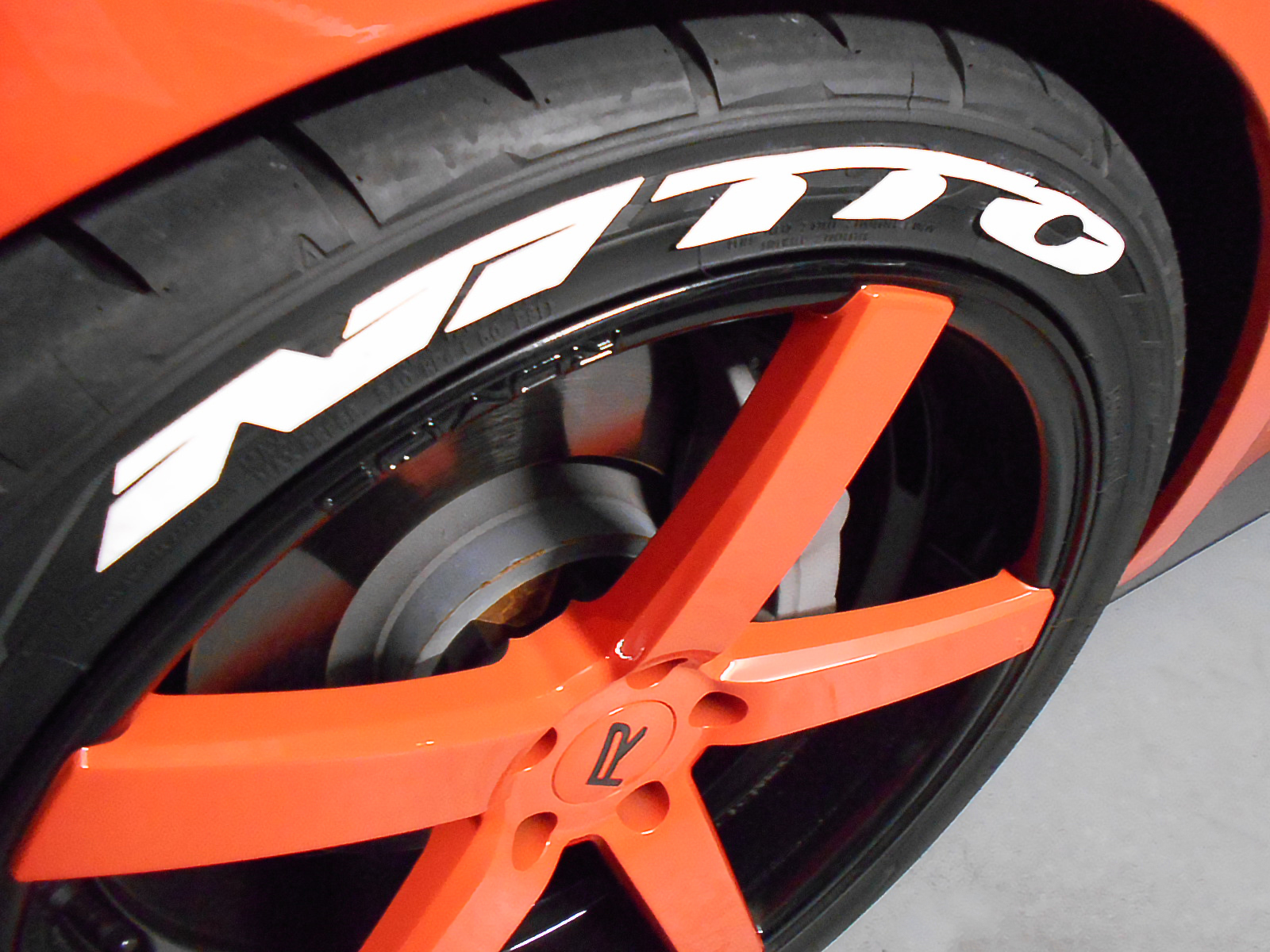 TIRE BLING Installing some tire bling with Tredwear’s tire graphics