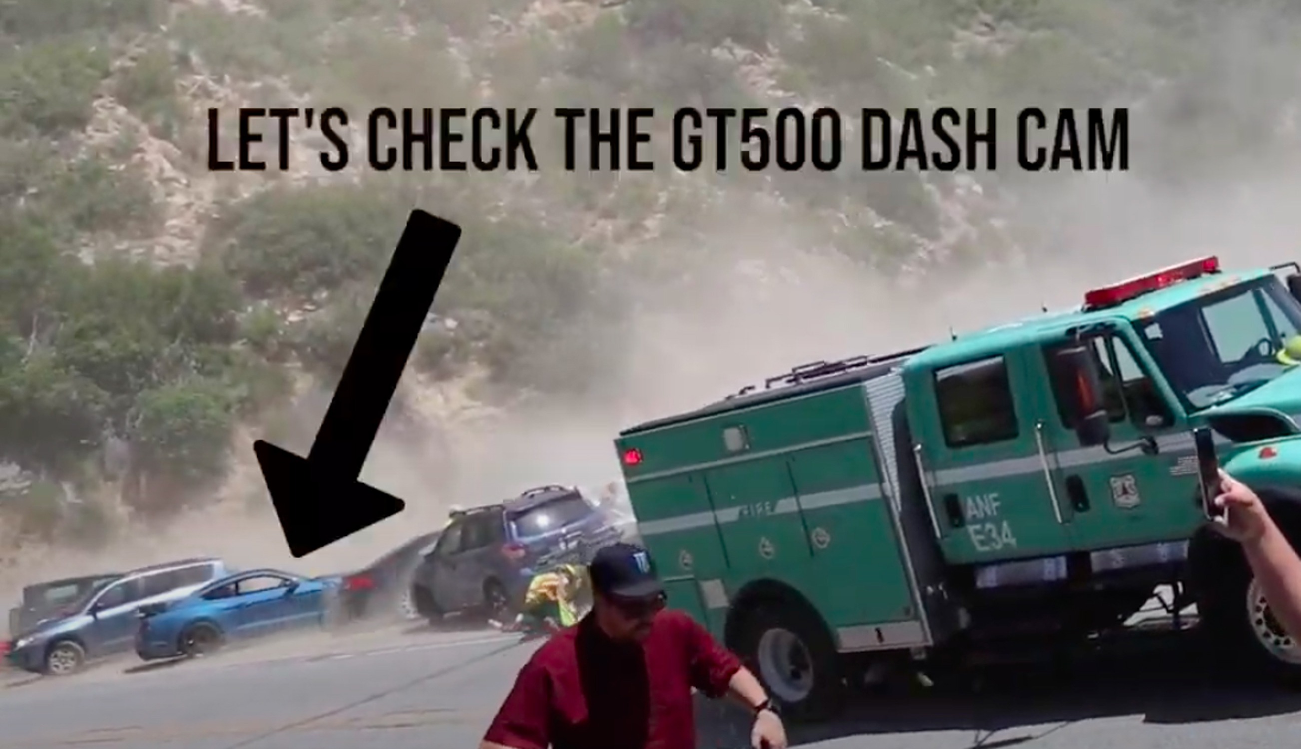 ACTION STAR Helicopter attacks Hollywood actor’s 2020 Shelby GT500