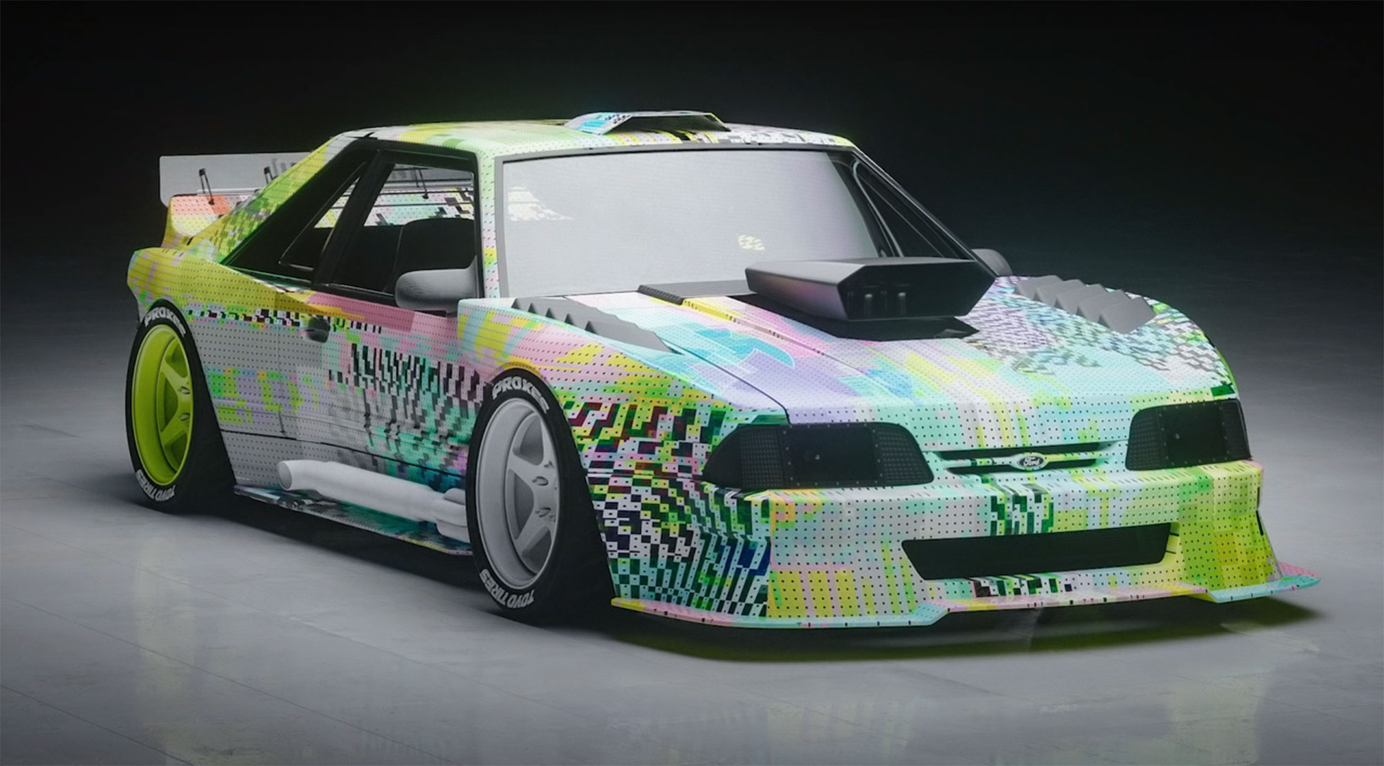 THE HOONIFOX! Ken Block’s insane, carbon-fiber, Fox Mustang