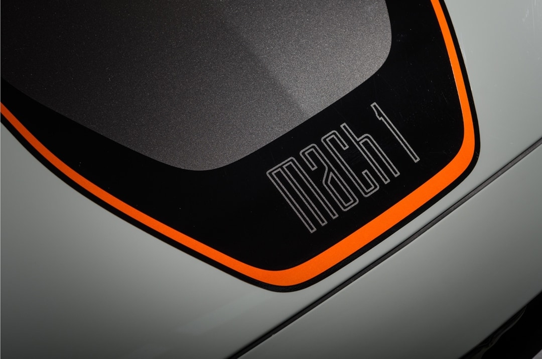 RE-IMAGINED MACH 1 Ford designers updated the Mach 1 logo to match the ...