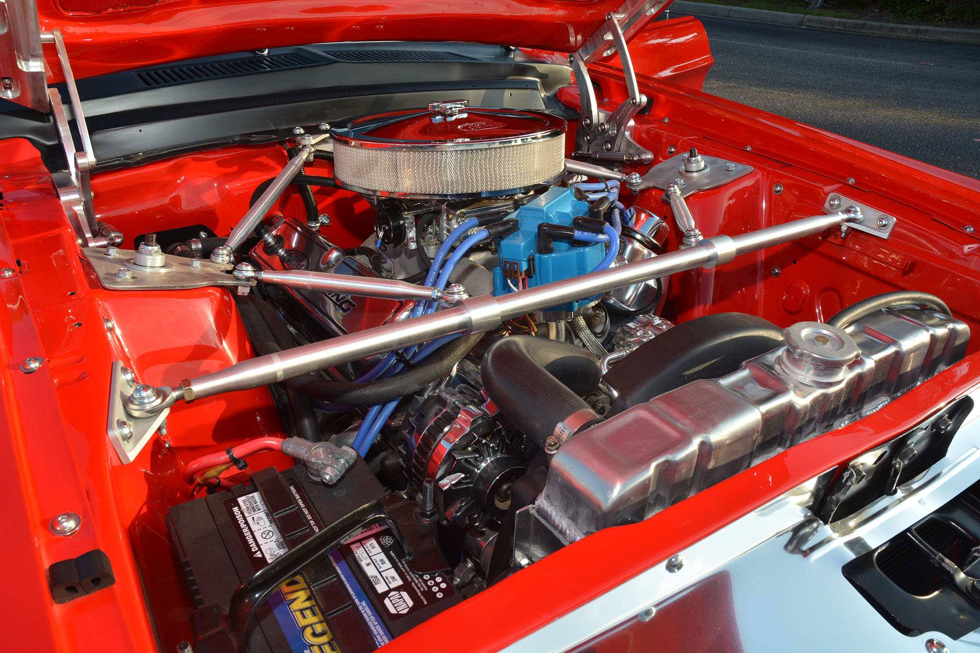WHAT WOULD FOOSE DO? Dustin Gregory’s subtle red 1967 coupe