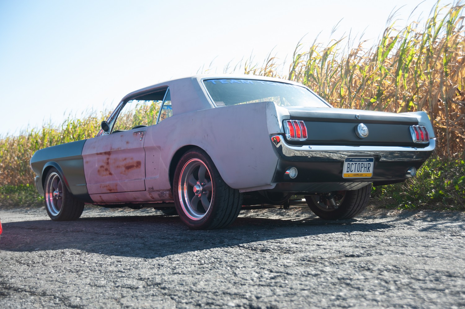Aaron Longley Rat Rod Mustang