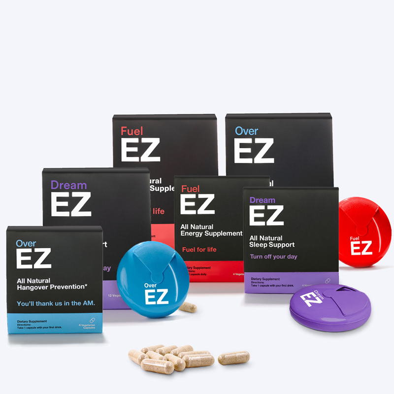 Hangover Prevention, Sleeping Pills & Energy Supplements - EZ Lifestyle