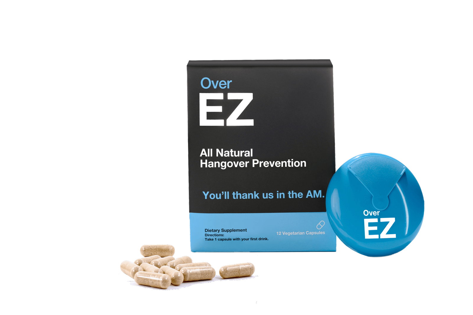Over EZ Pre-Drink Supplement for Brighter Mornings | EZ Lifestyle