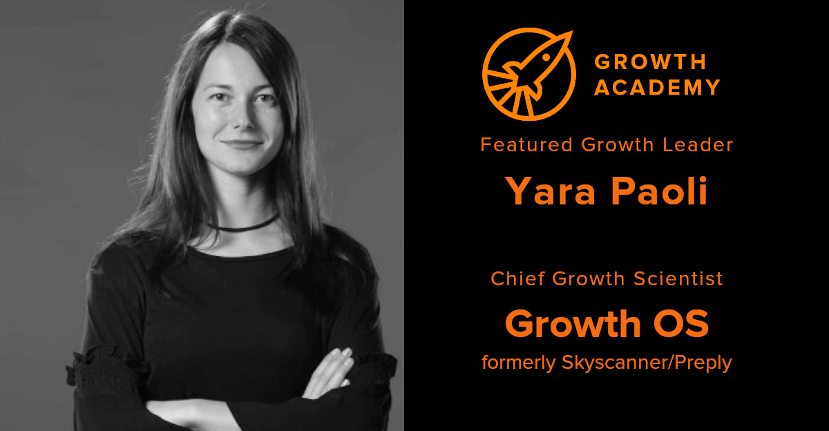 Yara Paoli confirmed as speaker at Growth Academy
