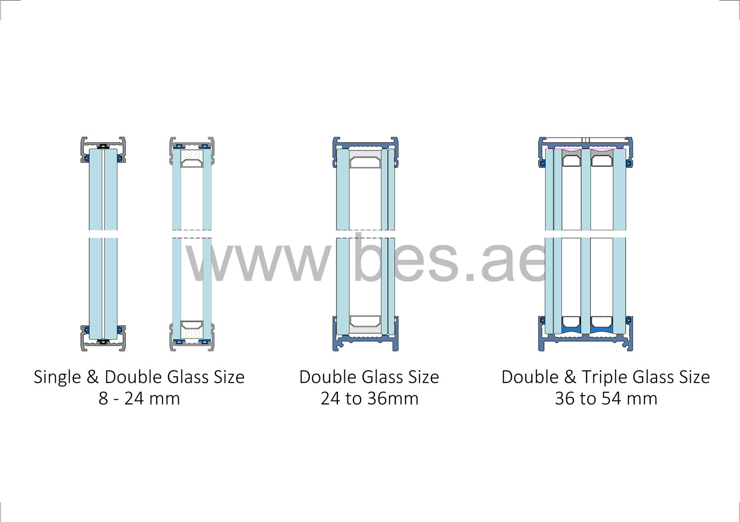 Minimal Sliding Windows & Doors | BES Dubai