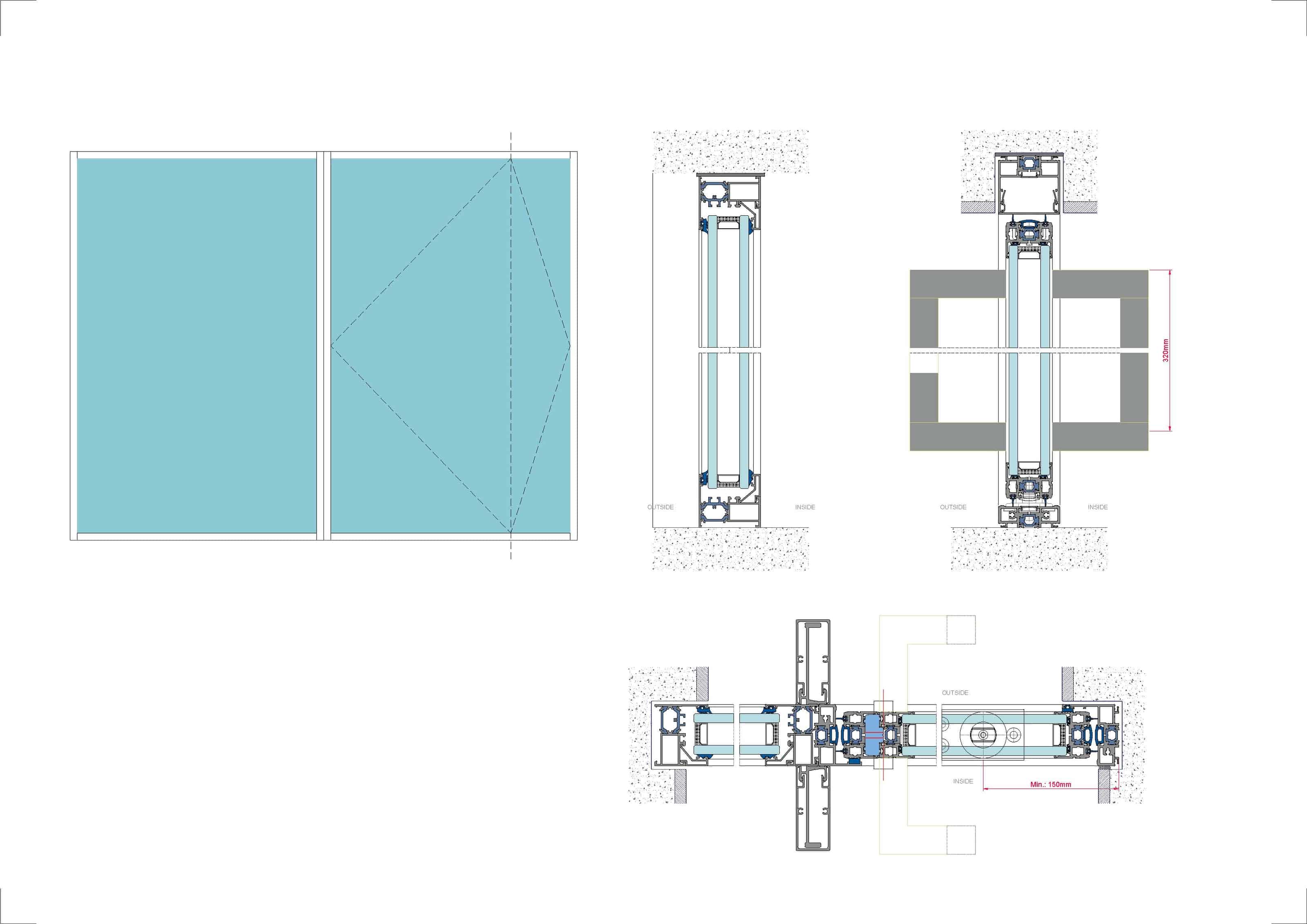Minimal Pivot Windows and Doors in Dubai, UAE - BES