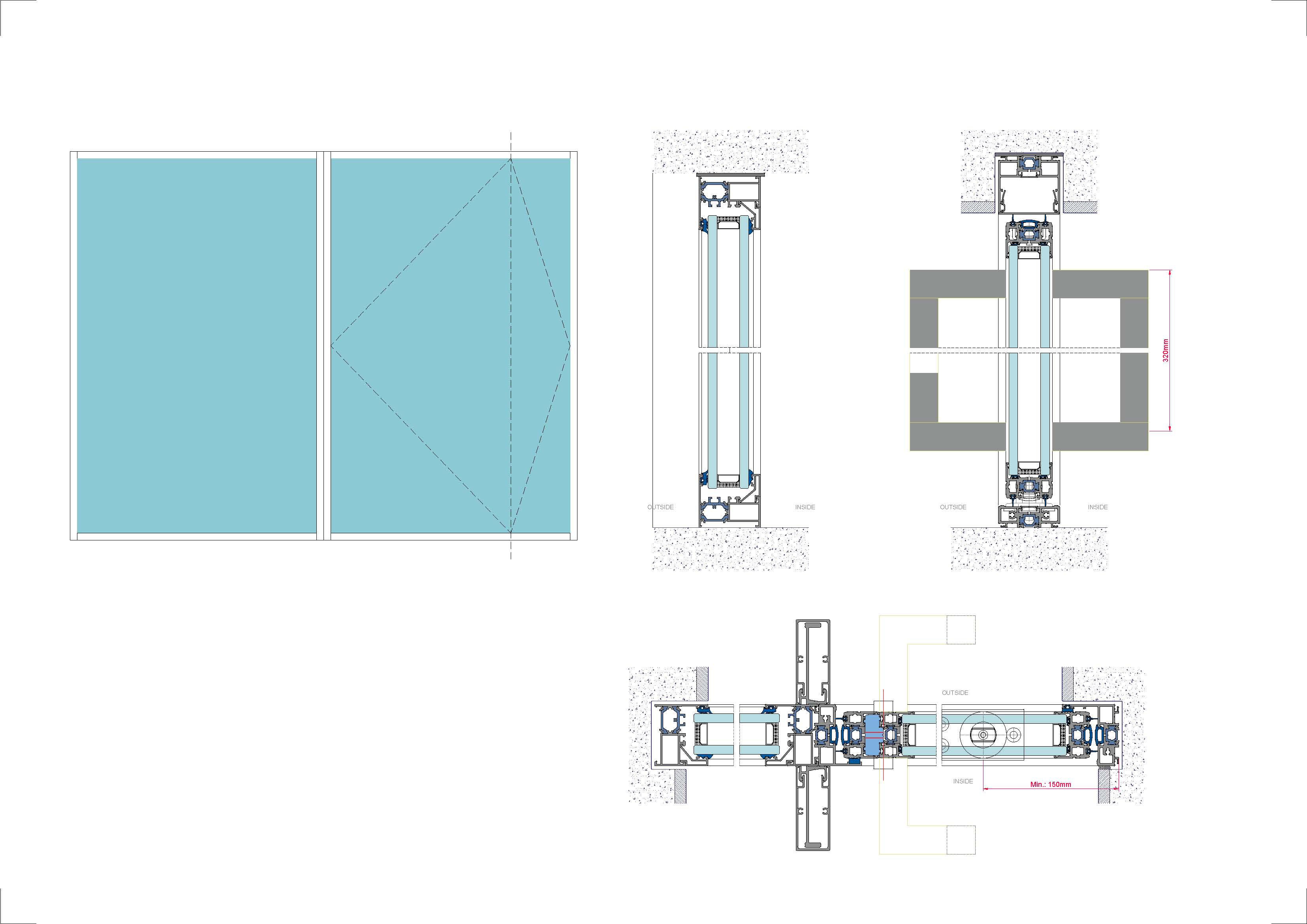 Minimal Pivot Windows and Doors in Dubai, UAE - BES