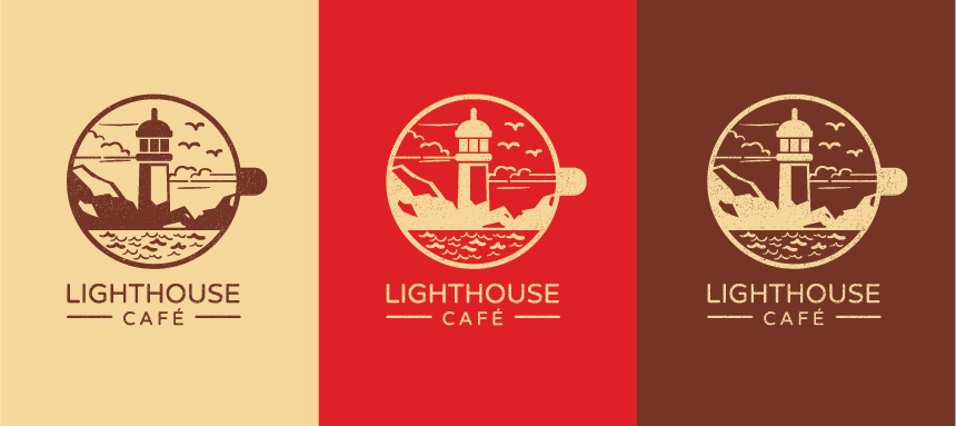 Lighthouse Café, Branding and Logo Design