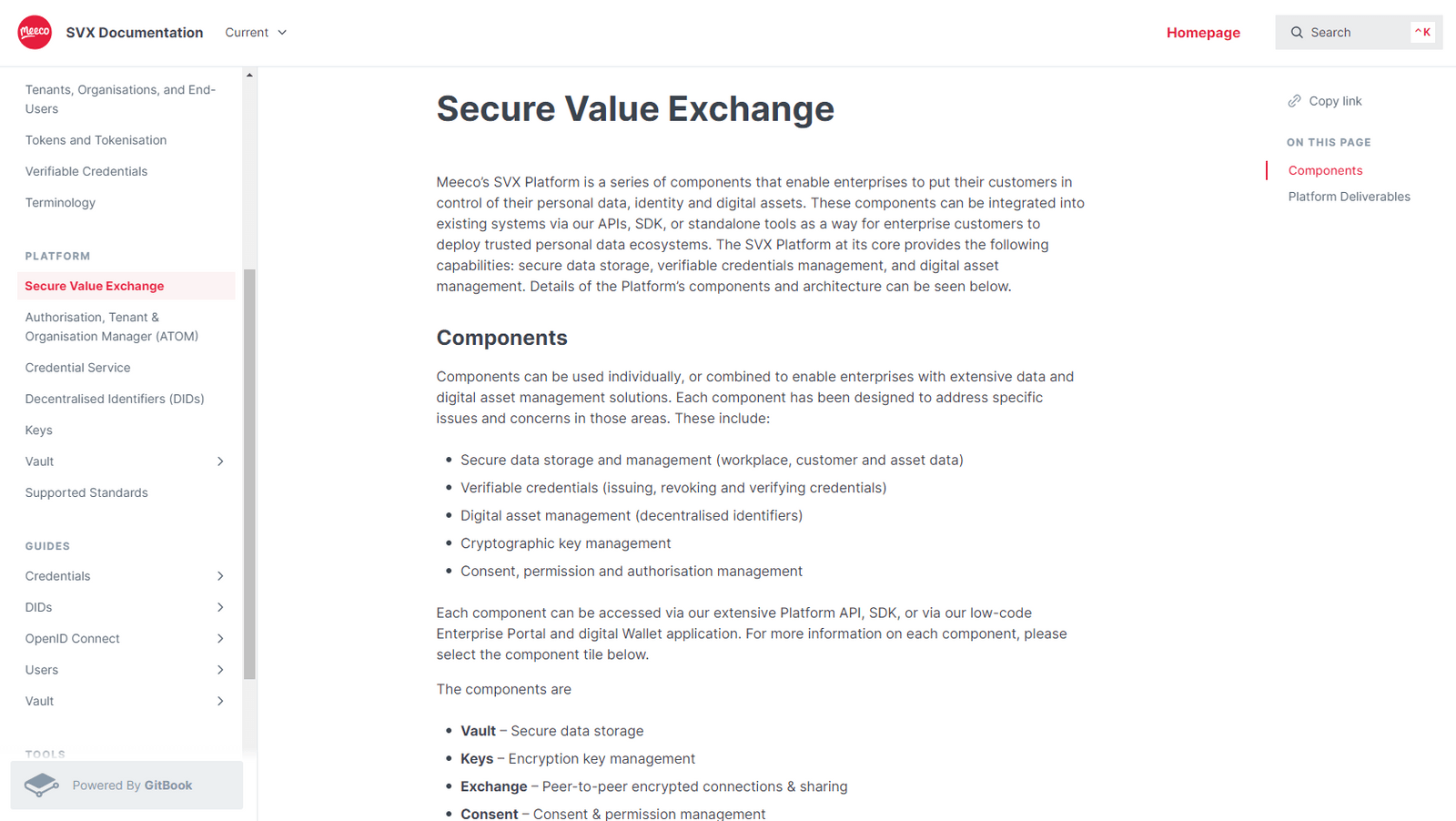 Secure Value Exchange Platform