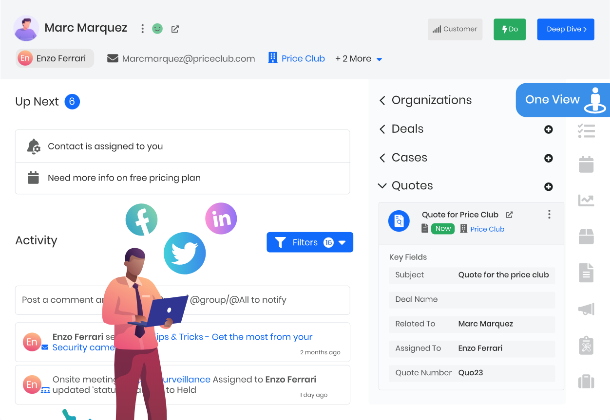 Vtiger : Get the full picture with a unified CRM