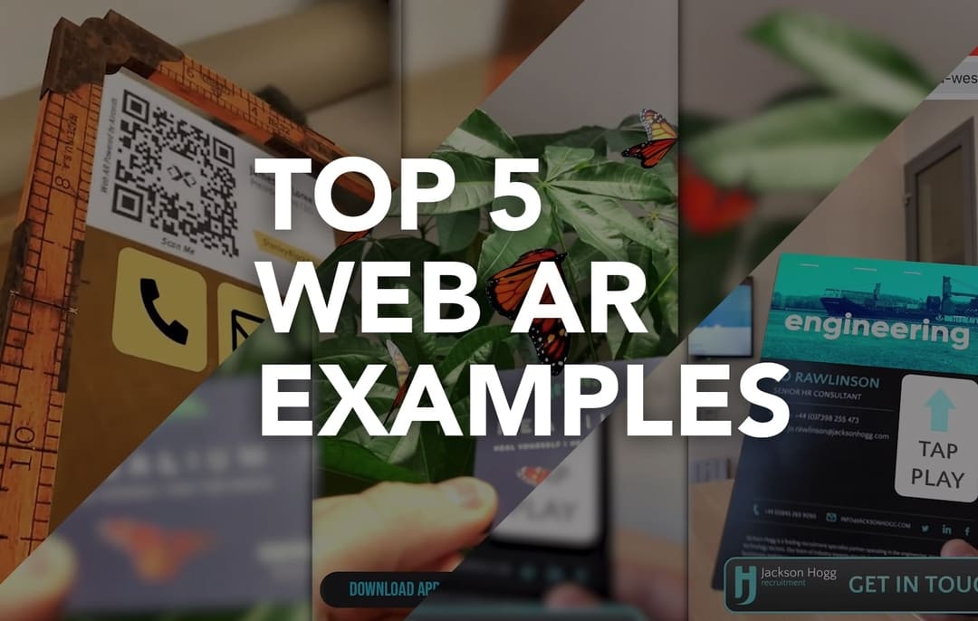Top 5 Web AR Examples in 2021 - Aircards