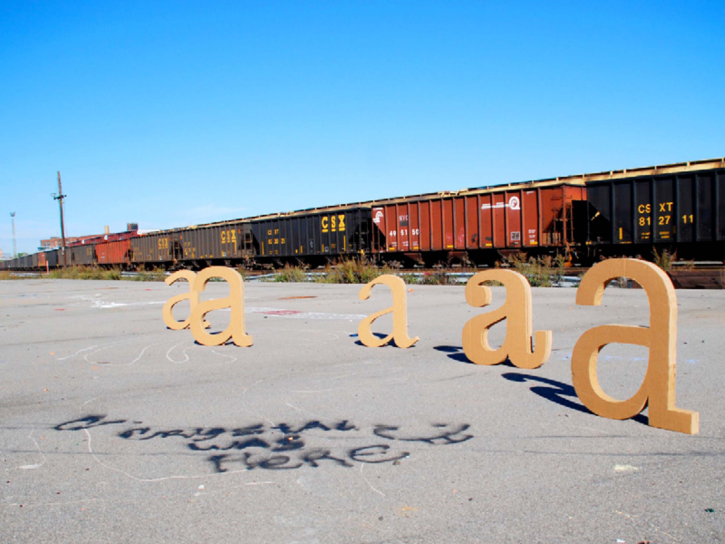 Cardboard Letters / Garret Voorhees