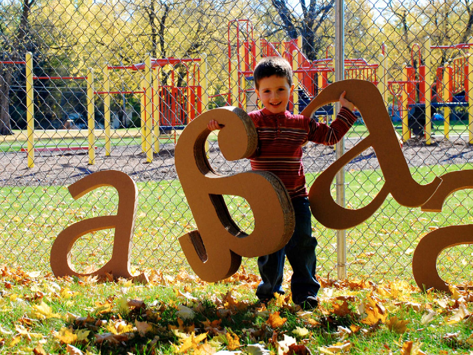 Cardboard Letters / Garret Voorhees