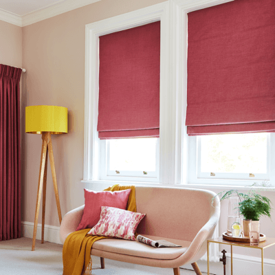 Red Blinds & Pink Blinds | Made to Measure & Fitted | Nottingham