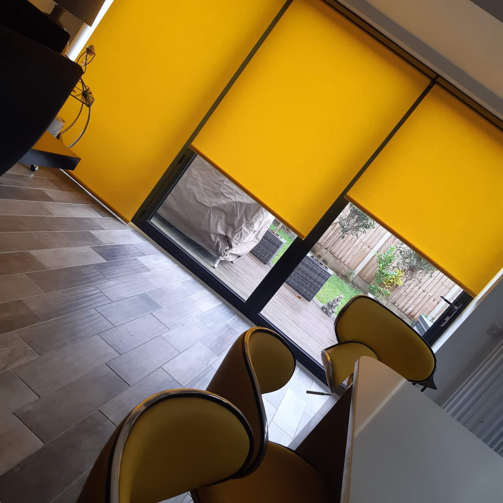 Yellow Blinds & Orange Blinds | Measured & Fitted | Nottingham