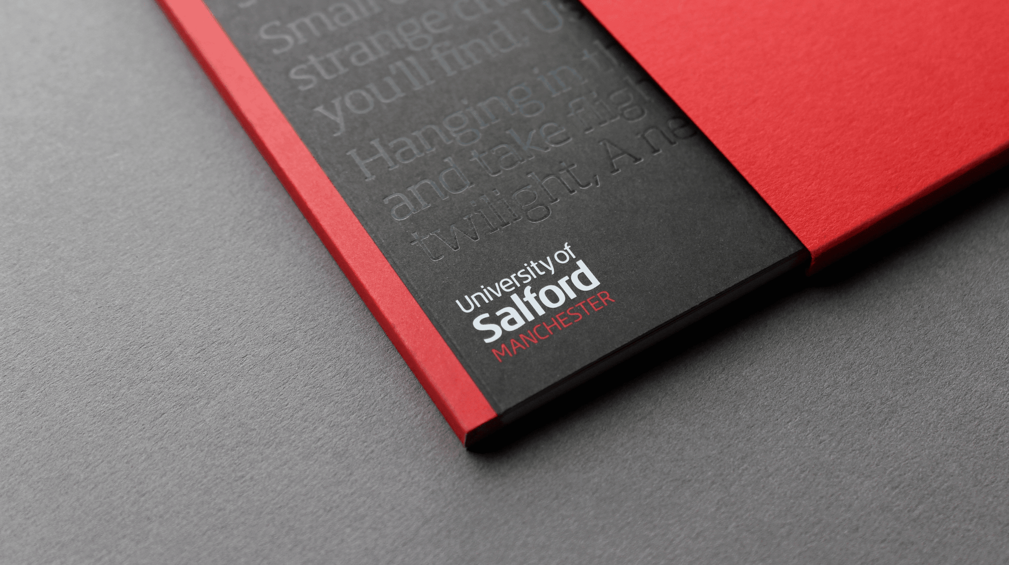 University of Salford - graduation book