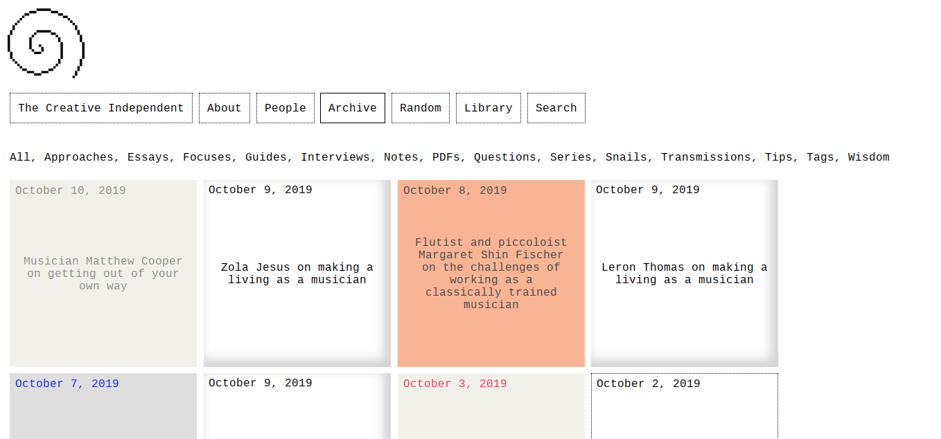 The Creative Independent stands on its own, but helps Kickstarter by ...