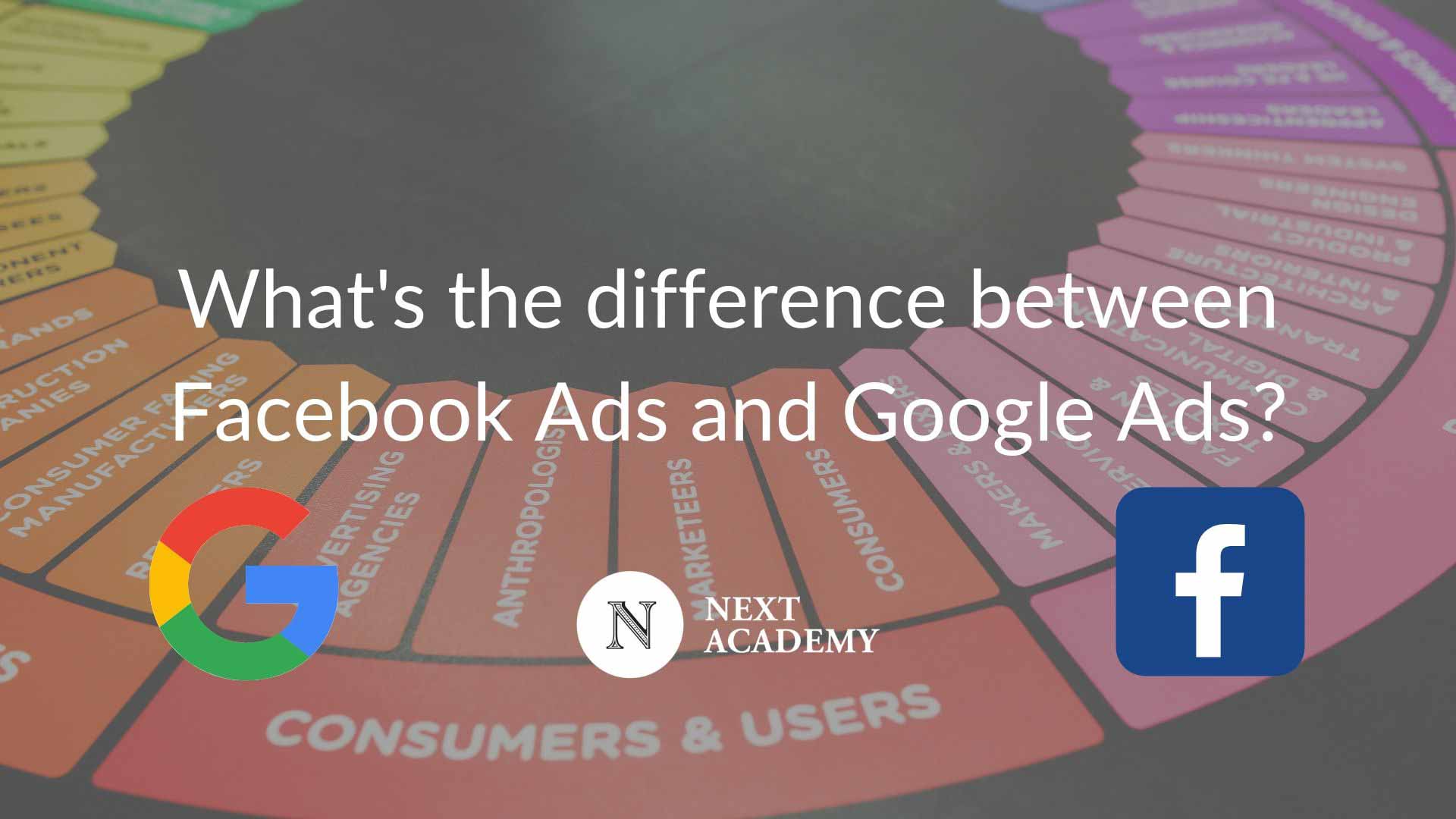 What's the difference between Facebook Ads and Google Ads? | NEXT Academy