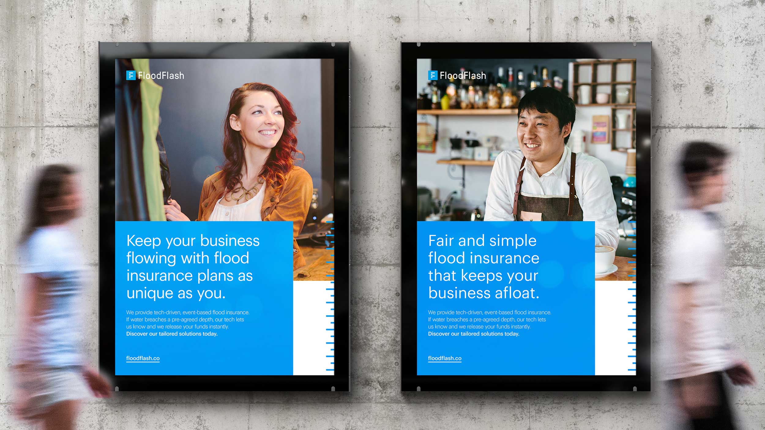 Boldly: FloodFlash – Branding / Web design / Print / Campaign