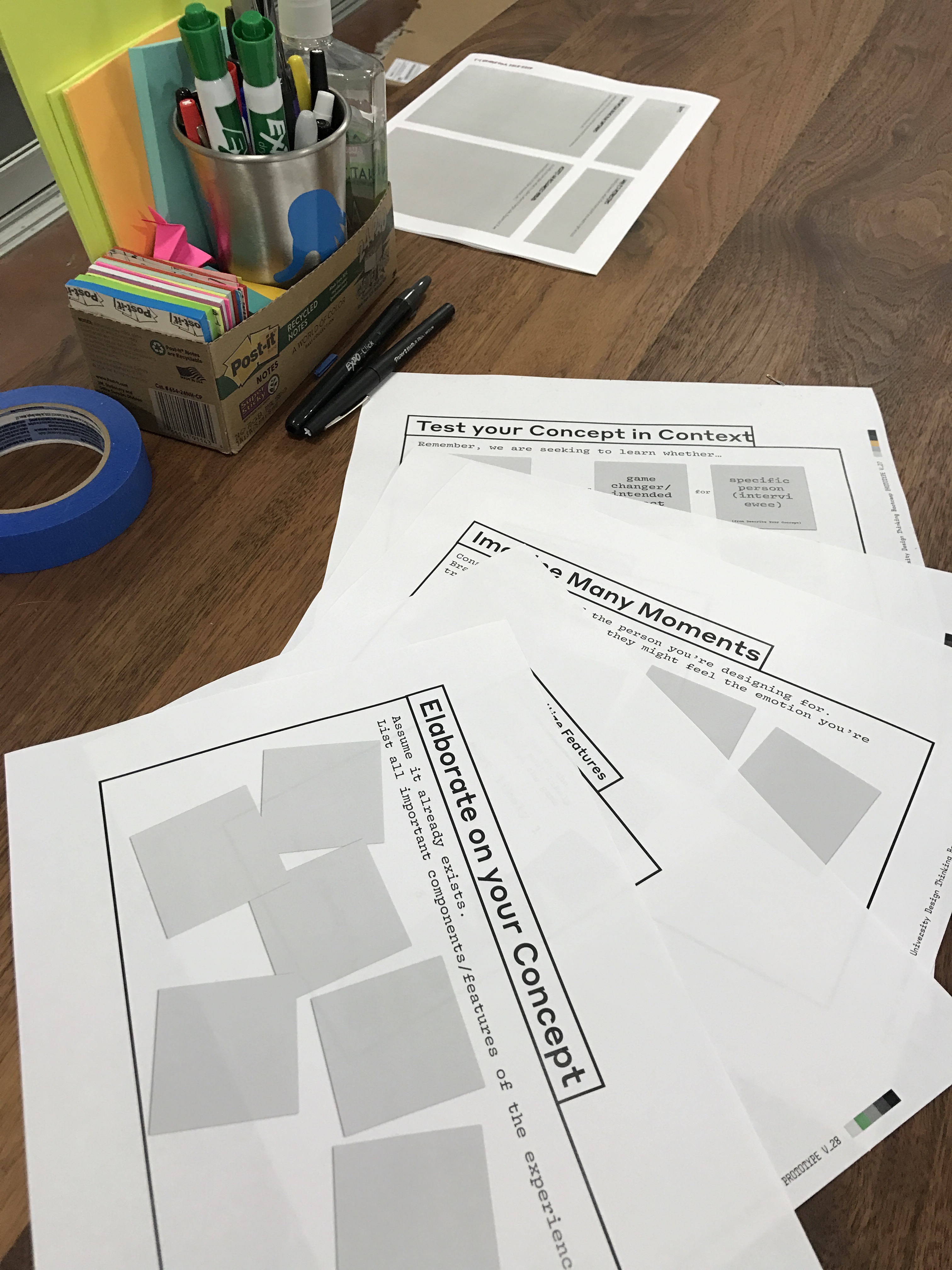 Focus your Prototype and Test | Library of Ambiguity | d.school Public ...