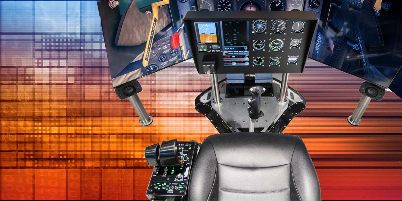 VRX Pro Flight Simulator - Realistic Motion Feedback