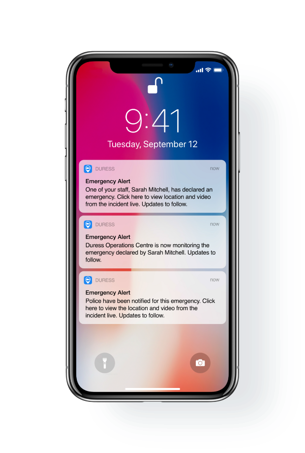 Australia's #1 Lone Worker Safety Solution — Duress